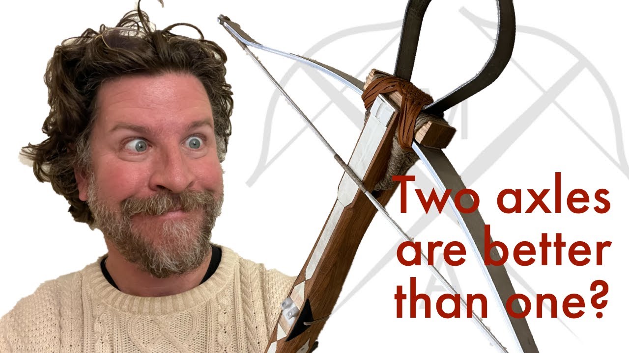 Medieval 15th century double-axle crossbow! - YouTube
