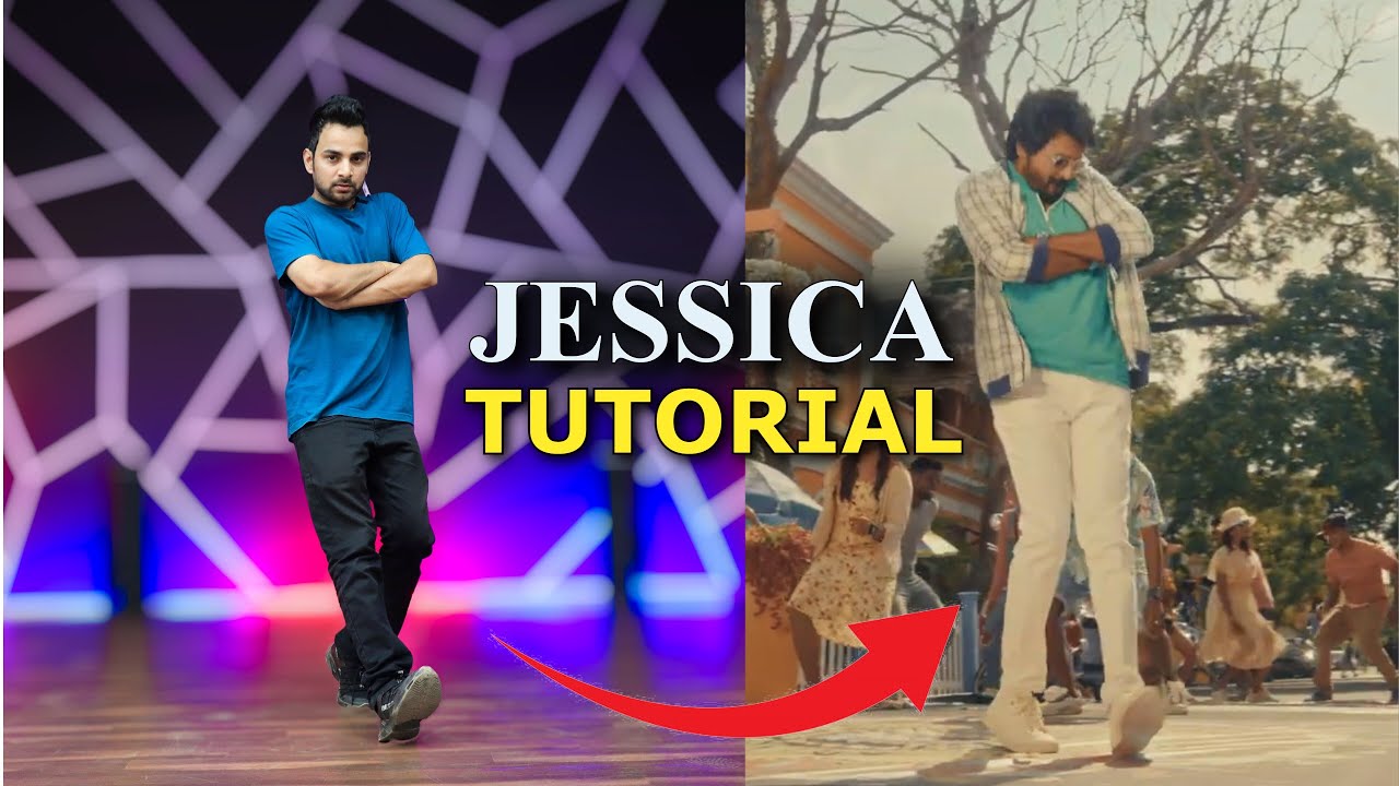 Jessica Hook Step Tutorial | Prince Songs | Ajay Poptron Tutorial # ...