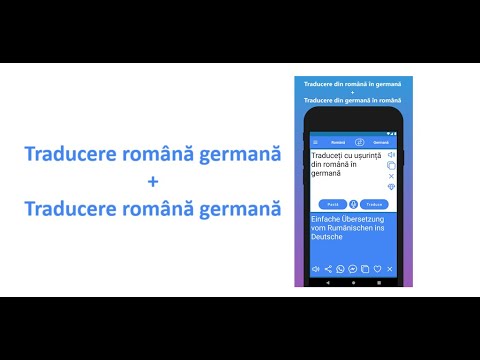 Traducere Romana Germana + Traducere Germana Romana - YouTube
