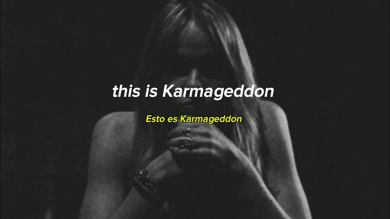Karmageddon by Iyah may (Lyrics+subtitle Spanish) - YouTube