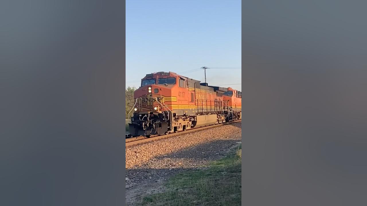 BNSF #4117 (Decatur, Texas) - YouTube