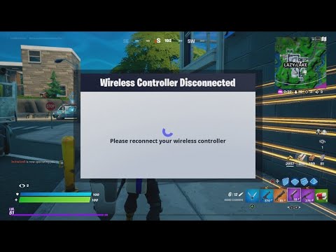 Please Reconnect Wireless Controller (Fortnite Blooper) - YouTube