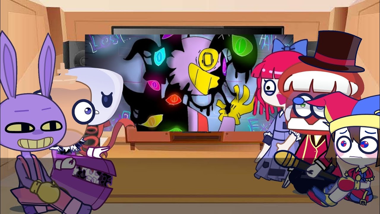 The Amazing Digital Circus React to "Digital Circus Animation" | Gacha life | - YouTube