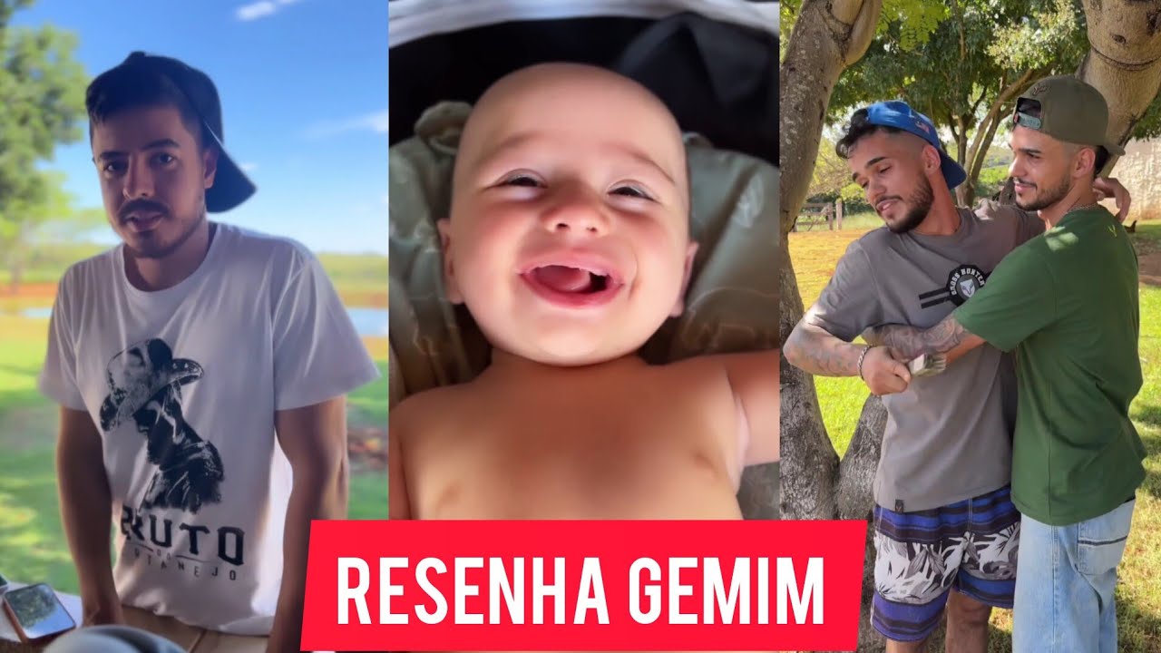 MAIOR RESENHA IRMÃOS GEMIM 😅 • LUKE VAI MONTAR NO TOURO 🐂 - YouTube