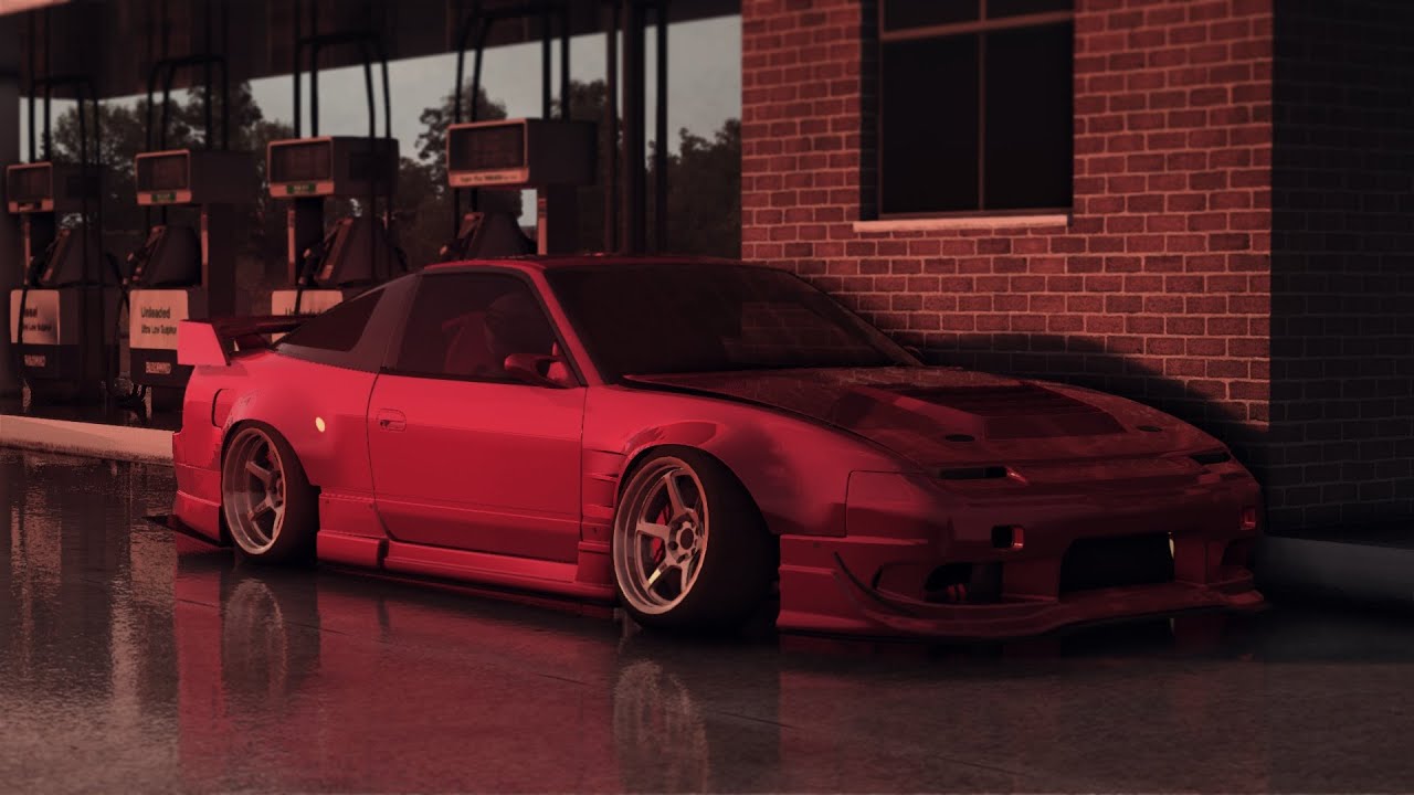 [LFS] Nissan 180SX Origin Labo bodykit. By: BangerJP - YouTube