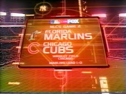 2003 NLCS Game 2 - Marlins at Cubs - Wednesday, October 8, 2003 - FOX