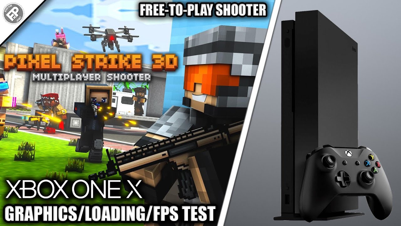 Pixel Strike 3D - Xbox One X Gameplay + FPS Test - YouTube
