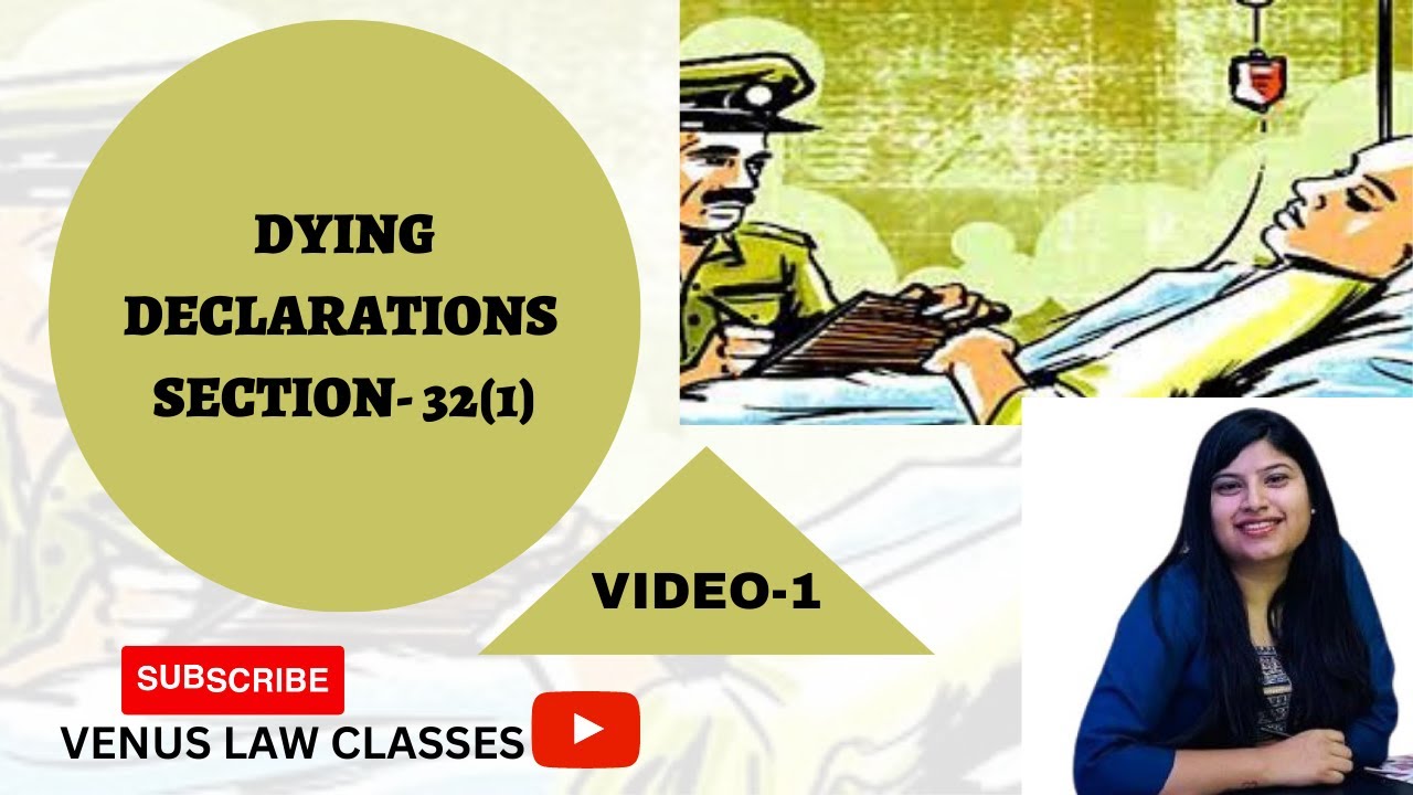 DYING DECLARATION| Section- 32(1) of INDIAN EVIDENCE ACT,1872| Pakala ...