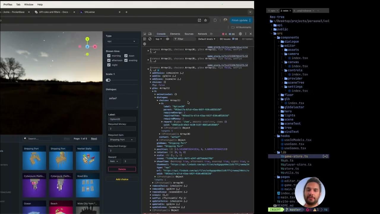 Creating a Web Game Engine with r3f and TypeScript part 3 - YouTube