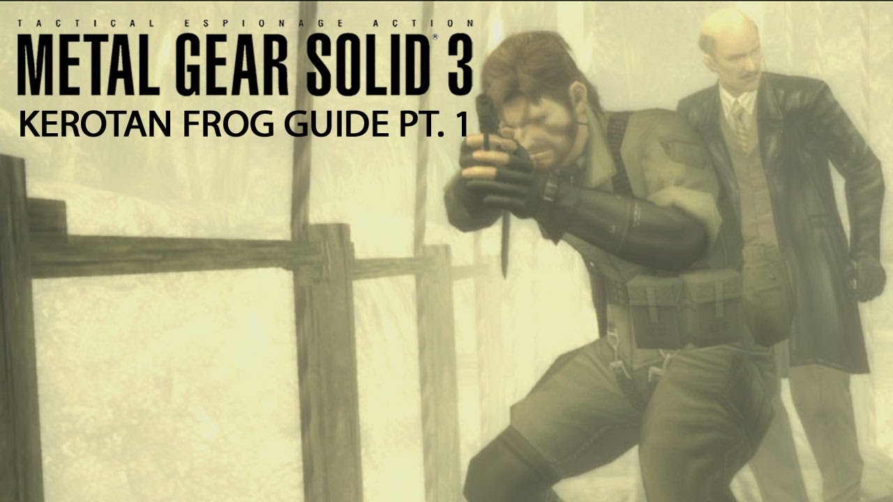 Metal Gear Solid HD Kerotan Frog Guide Part 1 - YouTube