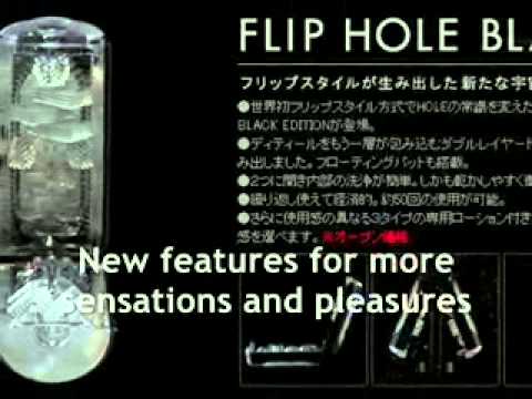 Tenga Blackhole Black Flip Hole