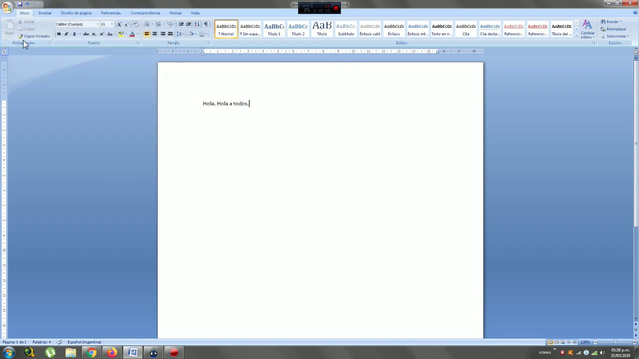 Tutorial de Word: primeros pasos. - YouTube