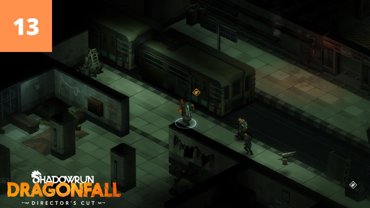 Shadowrun Dragonfall 100% (Very Hard) Walkthrough Part 13 - In Transit ...