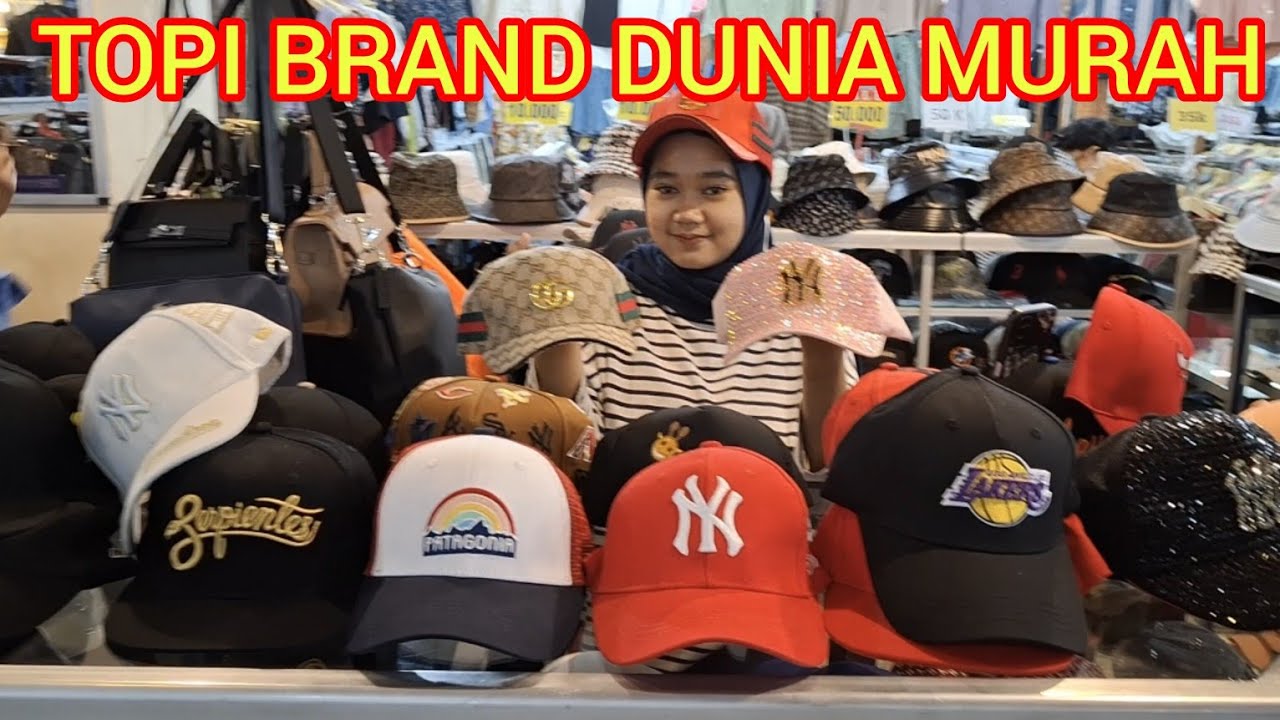 TOPI‼️ BRAND DUNIA‼️ KUMPUL DISINI ‼️MURAH 0812 83215741 - YouTube