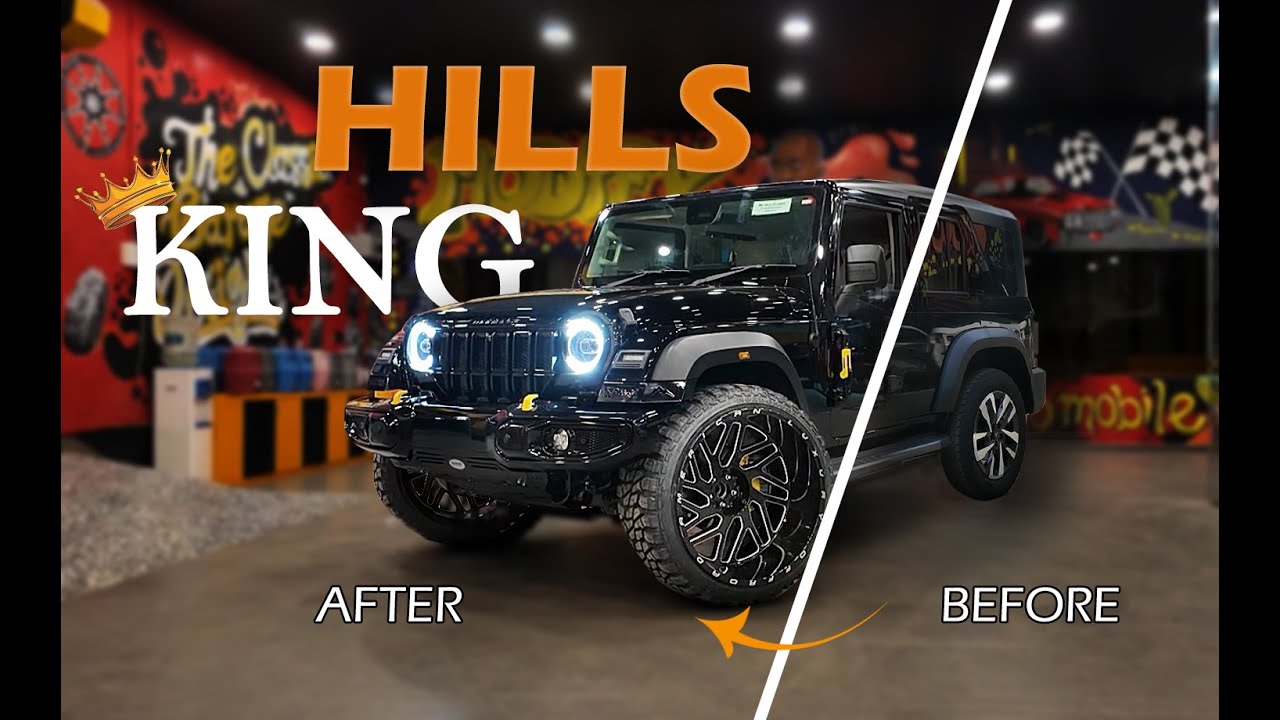 Mahindra Thar Roxx | Ultimate Customization with Fuel 24" Alloys, - YouTube