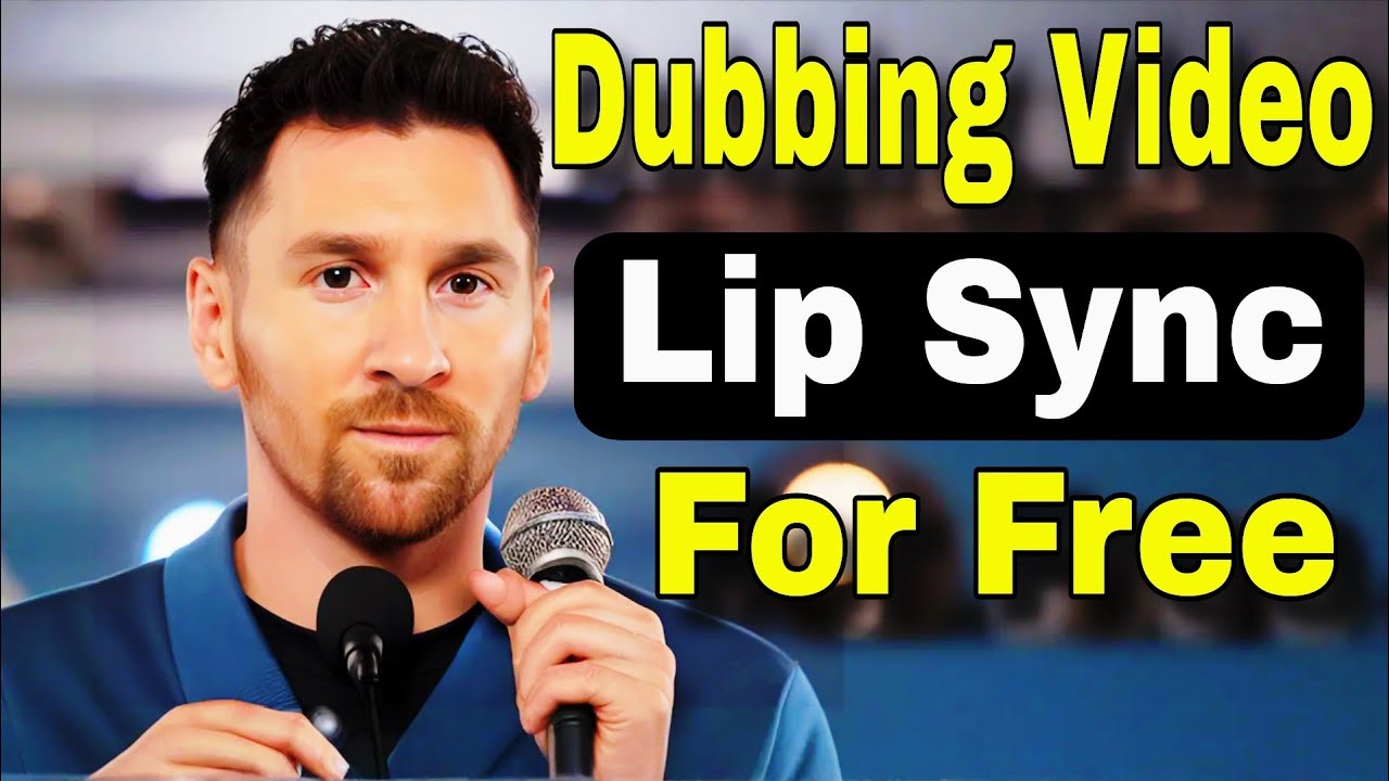 100% Free: Change Video Speech & Perfect Lip Sync Tutorial 2025 - YouTube