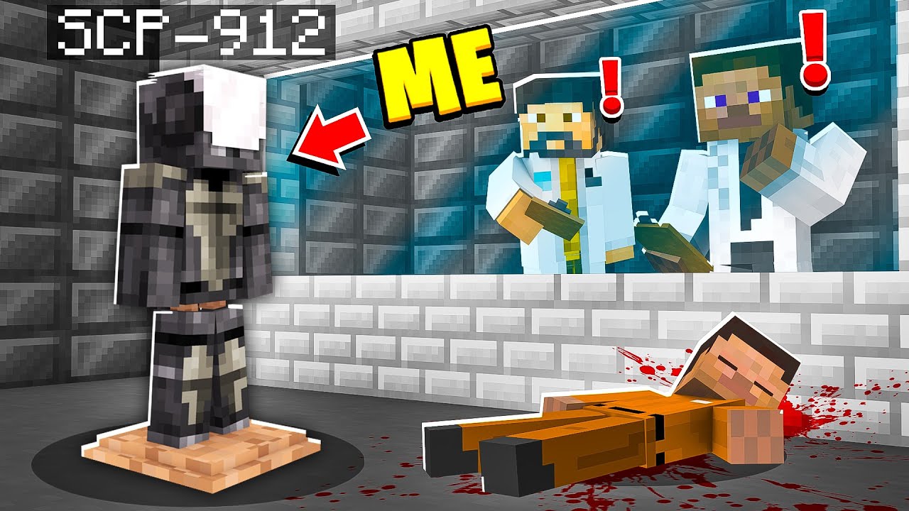 I Became SCP-912 in MINECRAFT! - Minecraft Trolling Video - YouTube