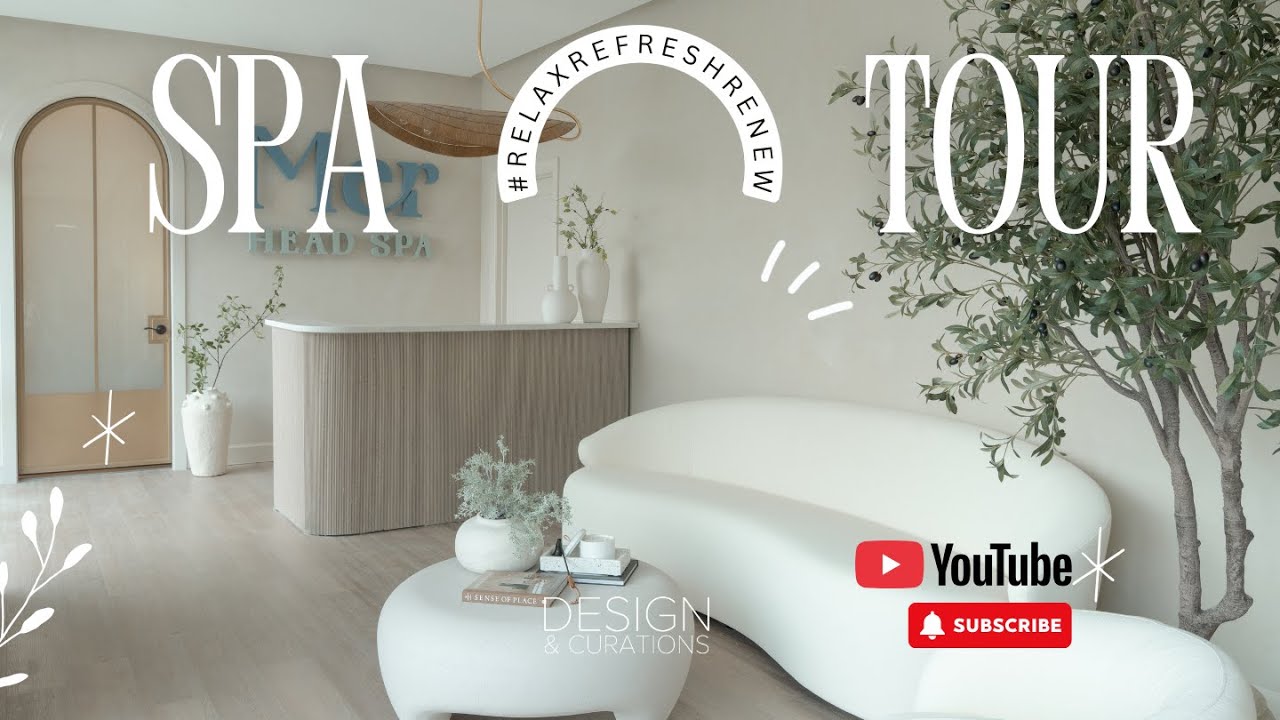 Inside an Organic Modern Head Spa | Mediterranean Modern Inspired Spa ...