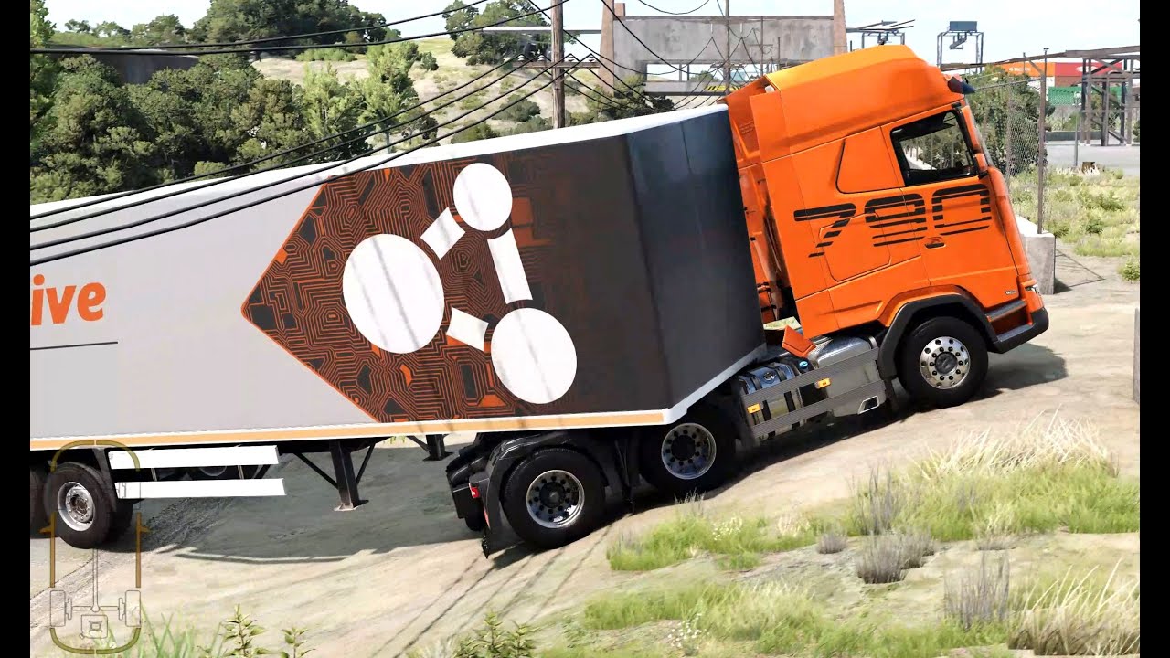 BeamNG Drive - Segra Ultimate at The Industrial Site - YouTube