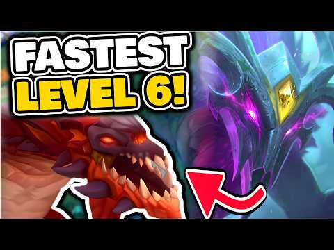 GET level 6 SUPER fast on NOCTURNE Jungle!!