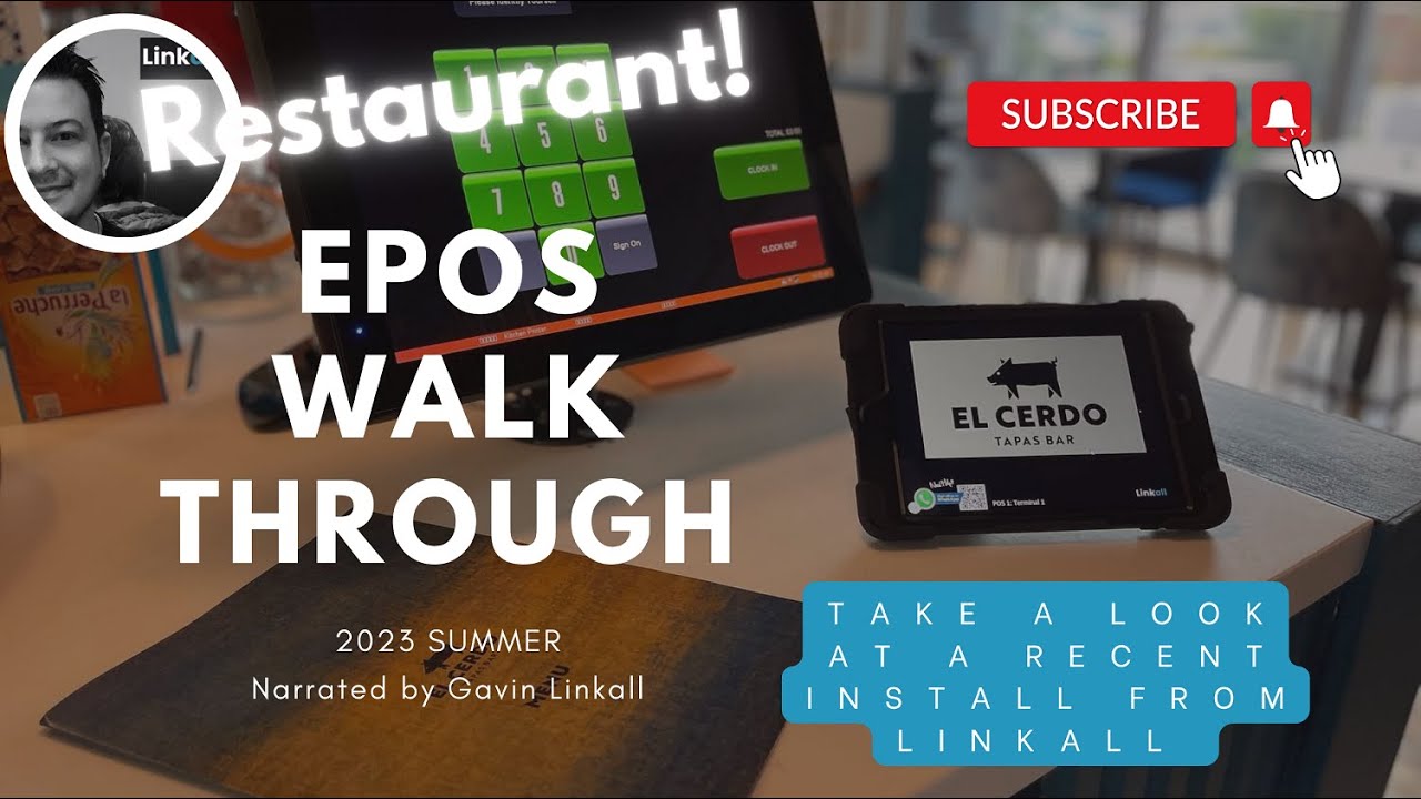 Handheld IPAD EPoS System, ICRTouch, Chef kitchen Video & Management ...