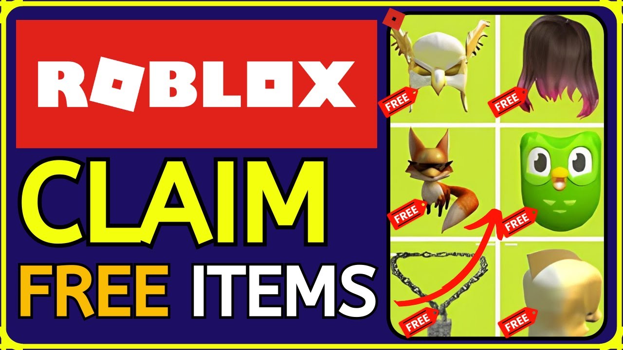 How to Claim FREE Items Quickly on Roblox - Easiest Badges (2024) - YouTube