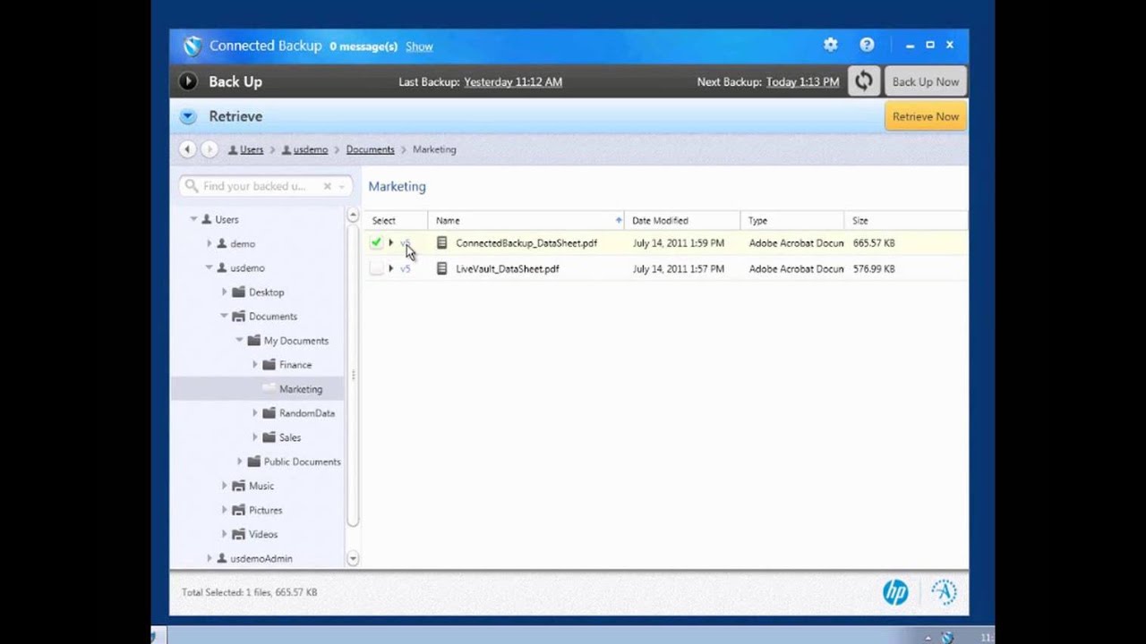 HP Connected Backup introduction Webinar 2014/07/29 - YouTube