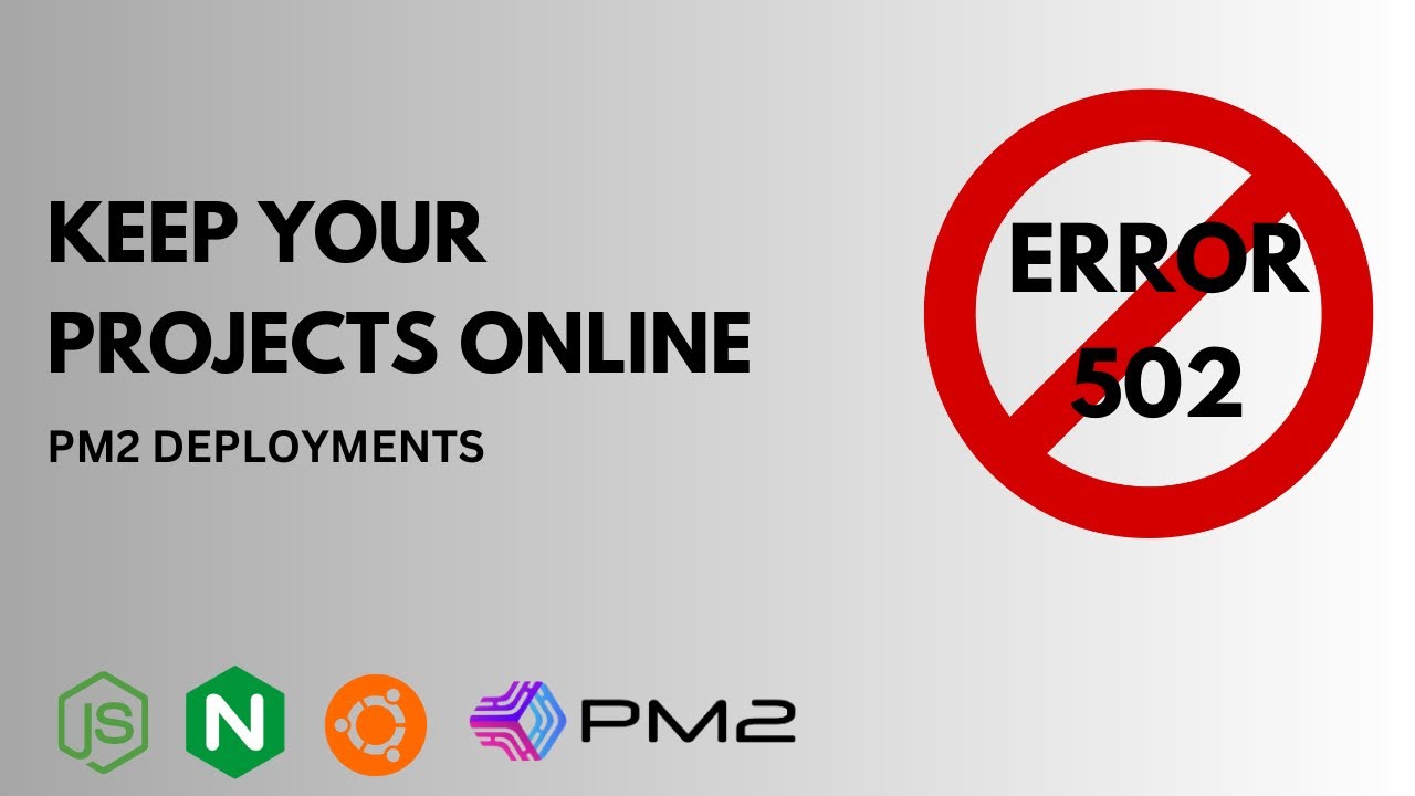 Autorestart Nodejs Deployments In Production Pm2 Youtube