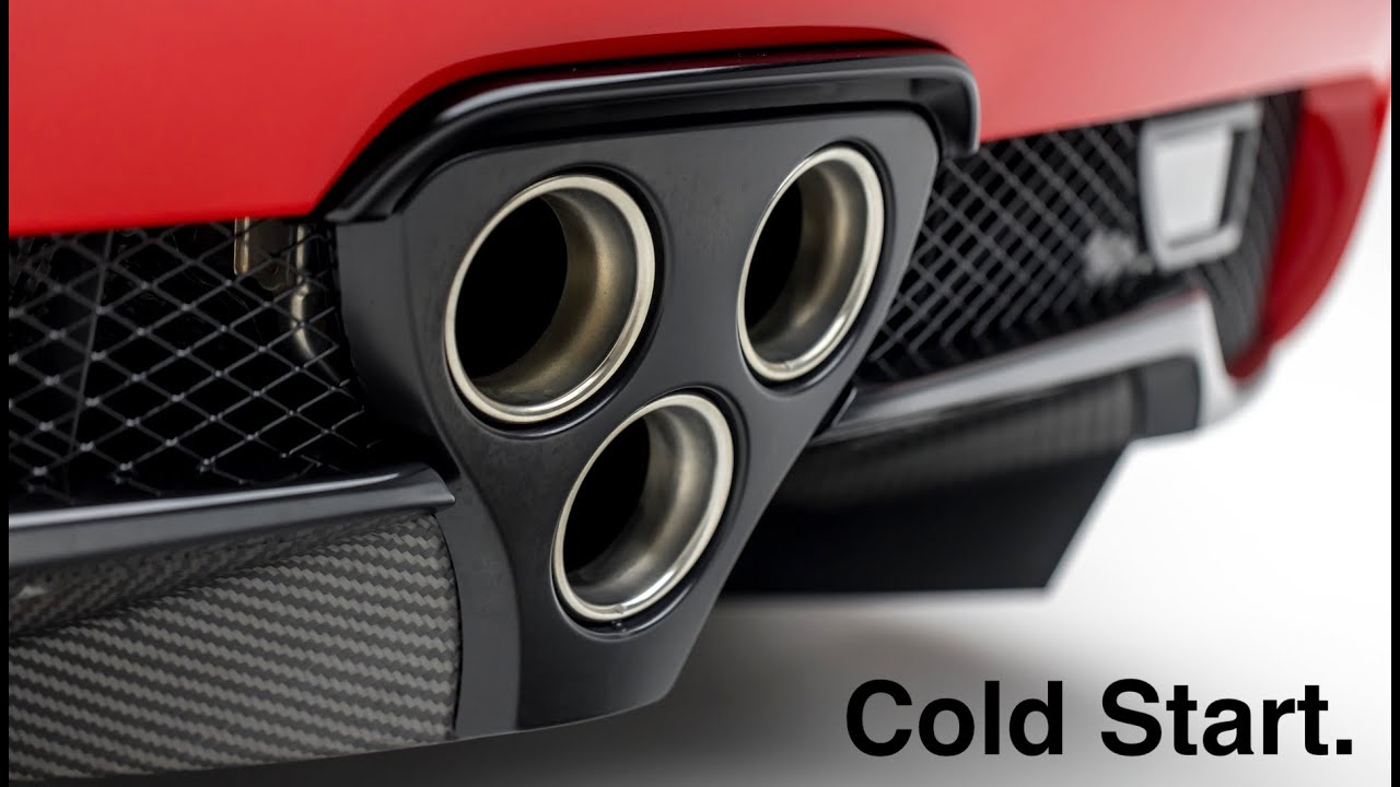 2012 Lexus LFA Cold Start ~ Silver Arrow Cars Ltd - YouTube