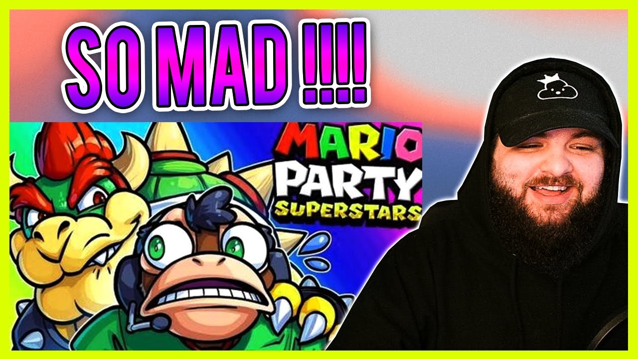 Vanoss Crew Rage Compilation Mario Party Edition *Reaction* - YouTube