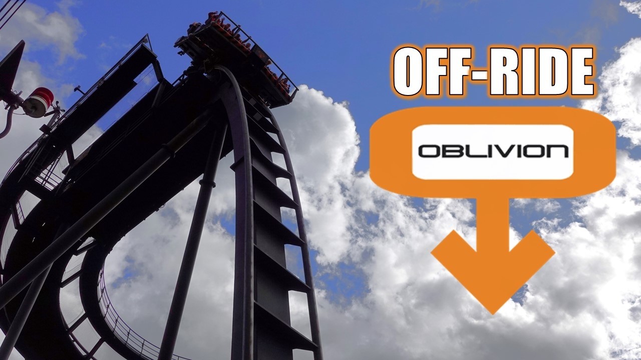 Oblivion Off-Ride Footage (60FPS), Alton Towers B&M Dive Coaster | Non ...