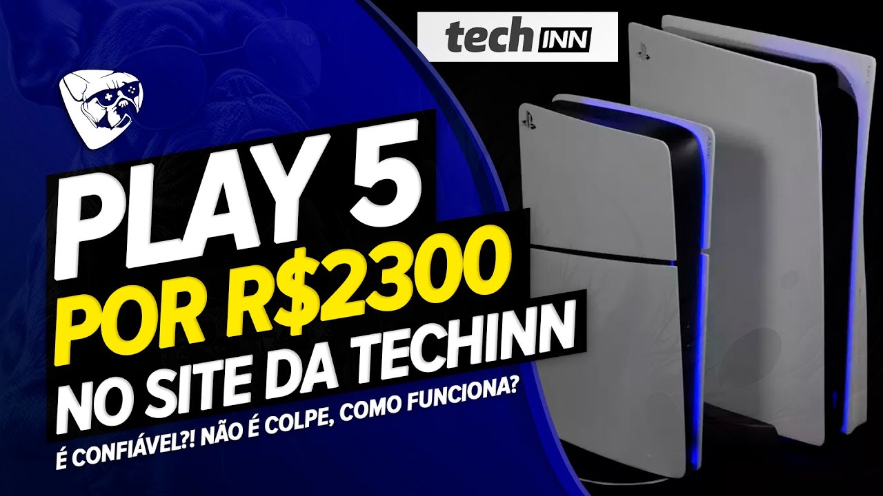 PS5 Por R$2300 REAIS No SITE DA TECHINN By Tradeinn É CONFIÁVEL! NÃO É ...