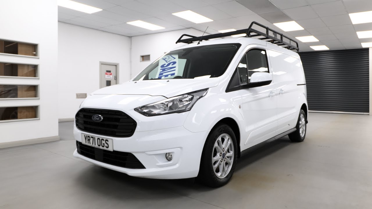Ford Transit Connect 1.5 EcoBlue Limited Edition Frozen White 120 BHP ...