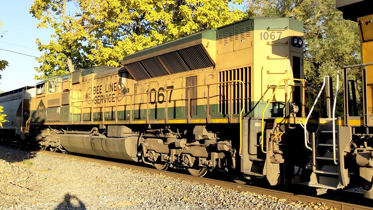 Bee Line Service Reading Heritage Unit NS 1067 - YouTube