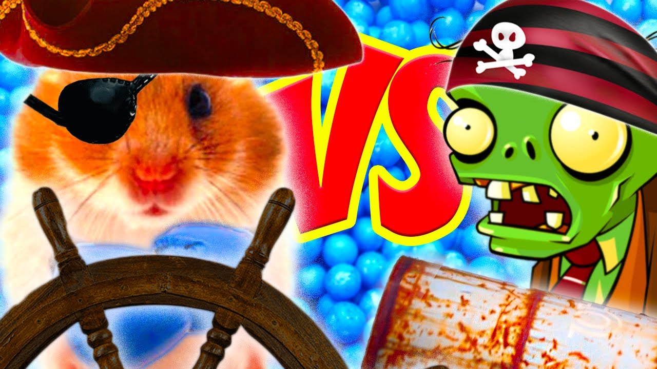 🐹 Hamster Ship Escape Vs Zombie Pirates of the Caribbean - YouTube