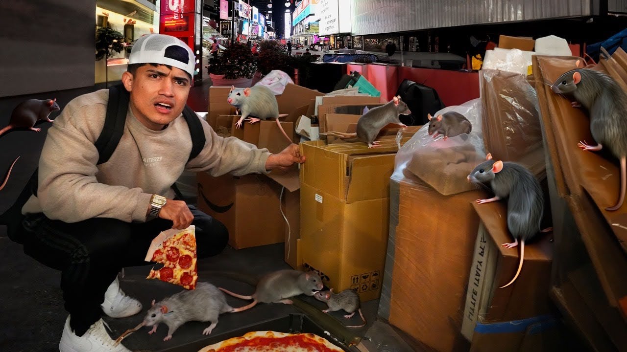 EN NEW YORK HAY MAS RATAS QUE PERSONAS (ratas mas grandes que un gato ...