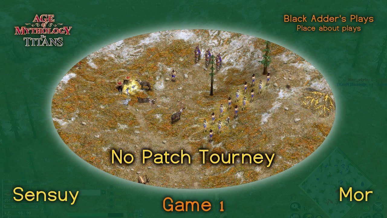 No Patch Tourney, R2 - Sensuy vs. Mor, Game 1 - Oranos Mirror on Tundra ...
