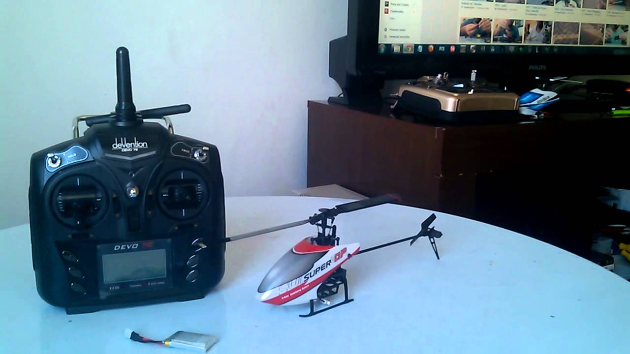 Walkera Super CP - Bind e Informações - YouTube