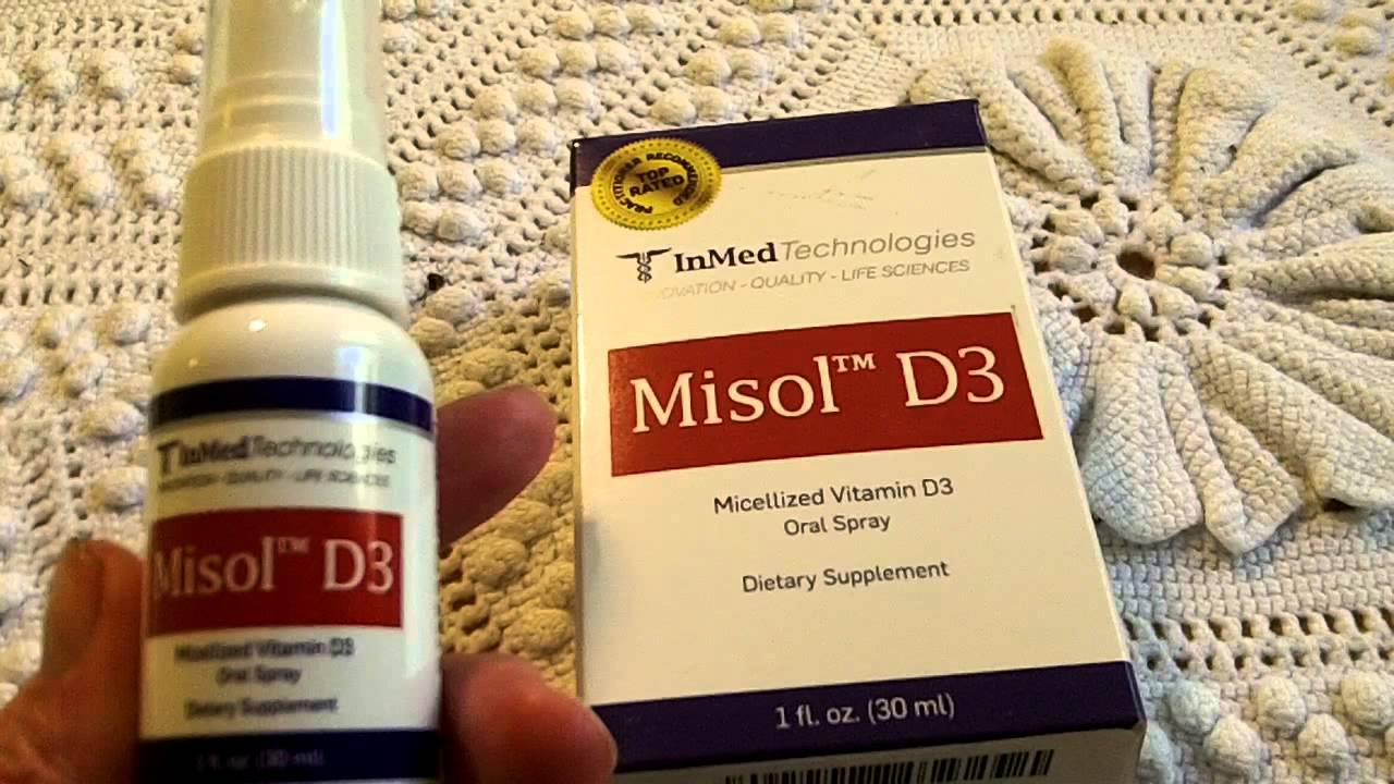Misol D3 Micellized Vitamin D3 Peppermint oral spray review - YouTube