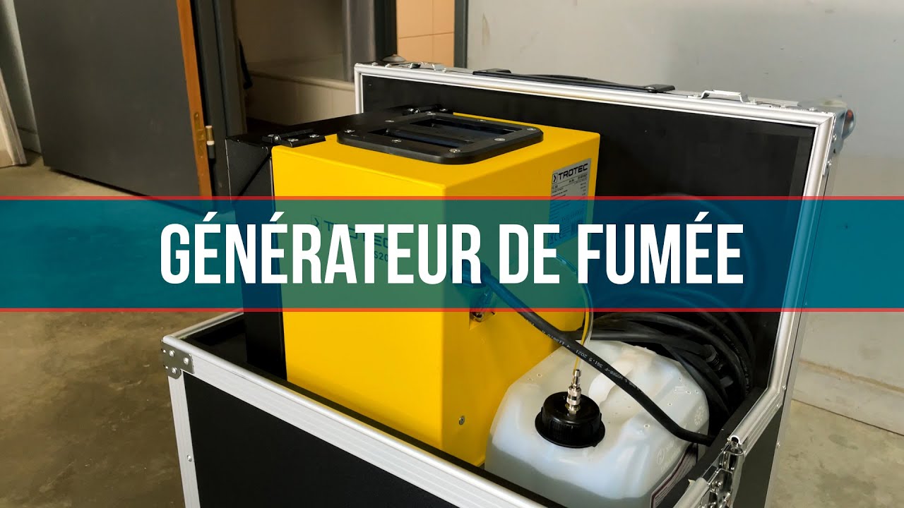 Démo produit - Générateur de fumée FS200 - YouTube