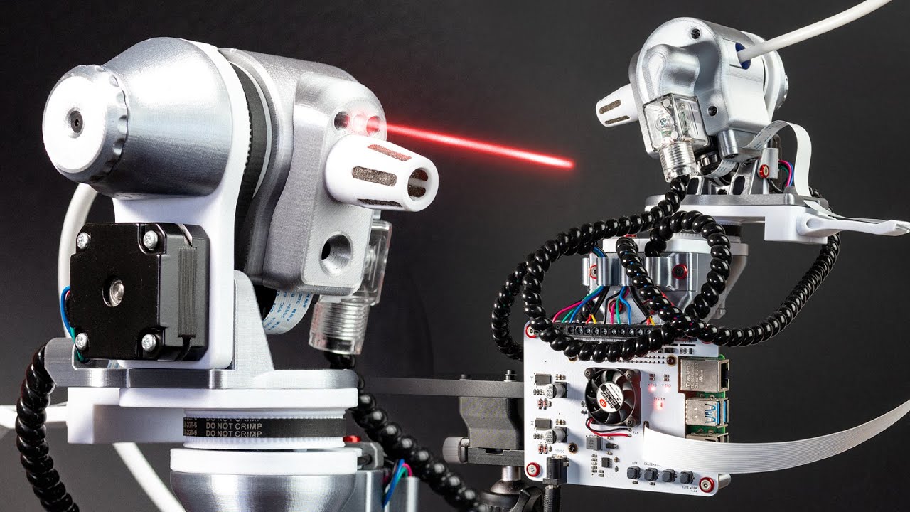 I built a Virtual Barrier w/ Machine Vision and 3D Printing! - YouTube