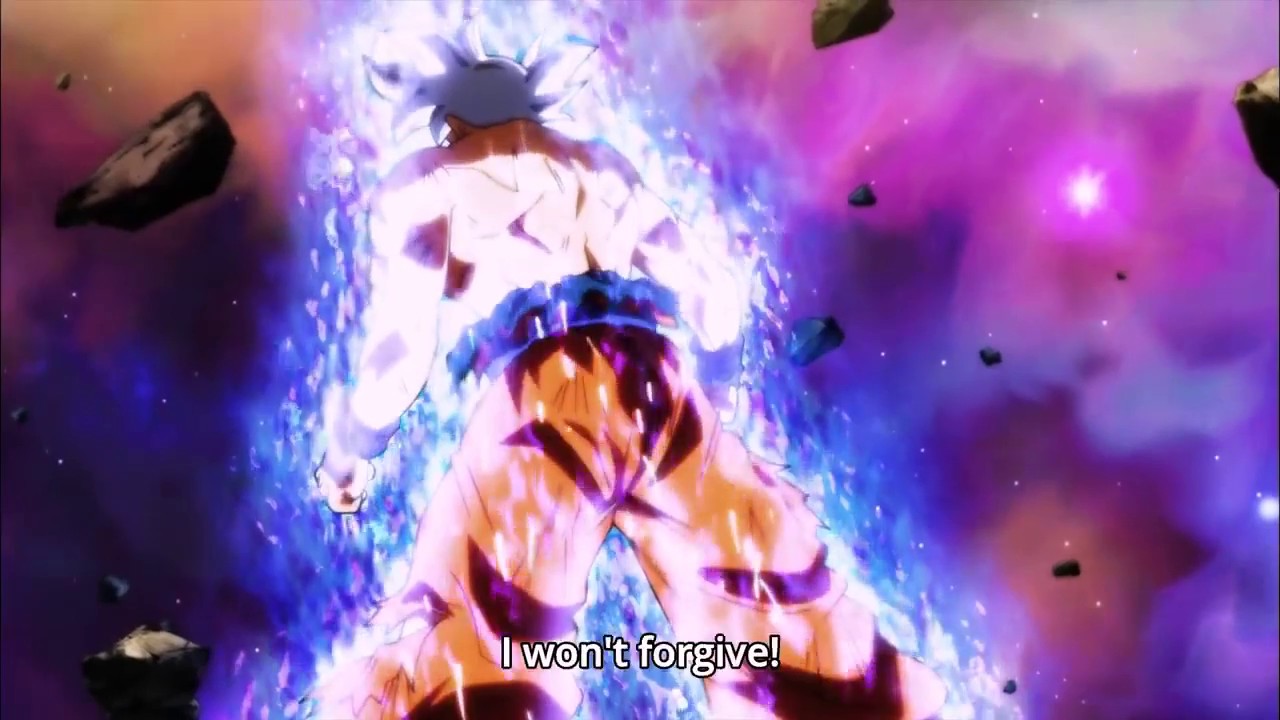 4K Goku Mastered Ultra Instinct Full Power Vs Jiren Full Power Fight ...