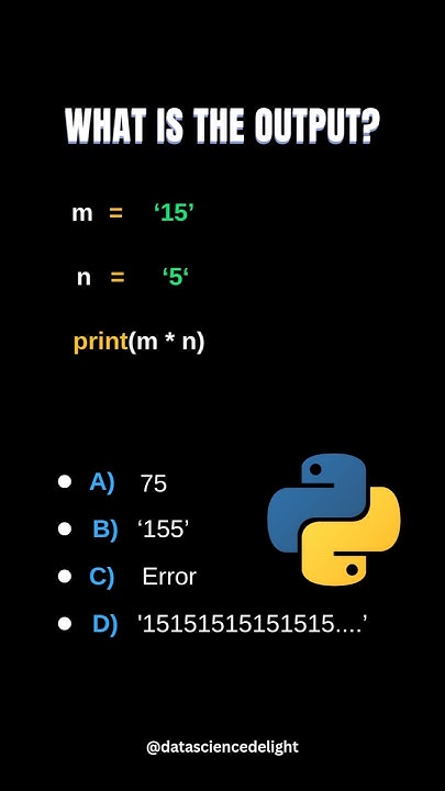 What happens when you Multiply a string? #shorts #python #coding - YouTube