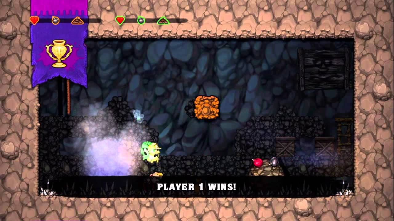 Spelunky Deathmatch-part 3 w/Splinter n Ostrich - YouTube