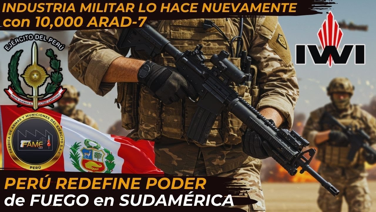 ARAD-7: El Arma de ÚLTIMA GENERACIÓN hecha en PERÚ - YouTube