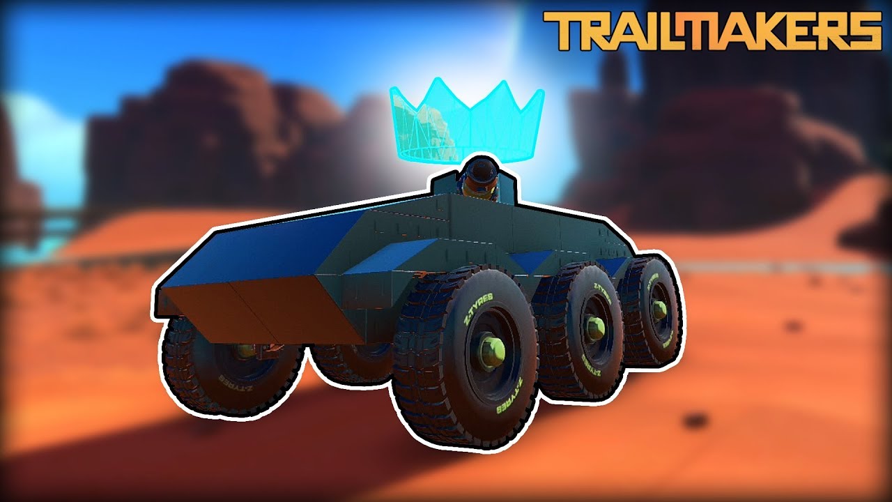 We Played KING OF THE HILL so I Built a Tank. (Trailmakers Multiplayer ...