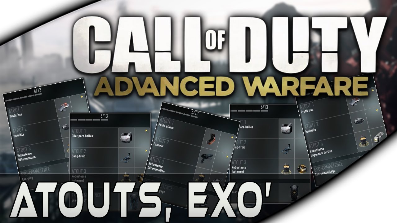 "ATOUTS & EXO" CONSEILS ! COD: ADVANCED WARFARE - YouTube