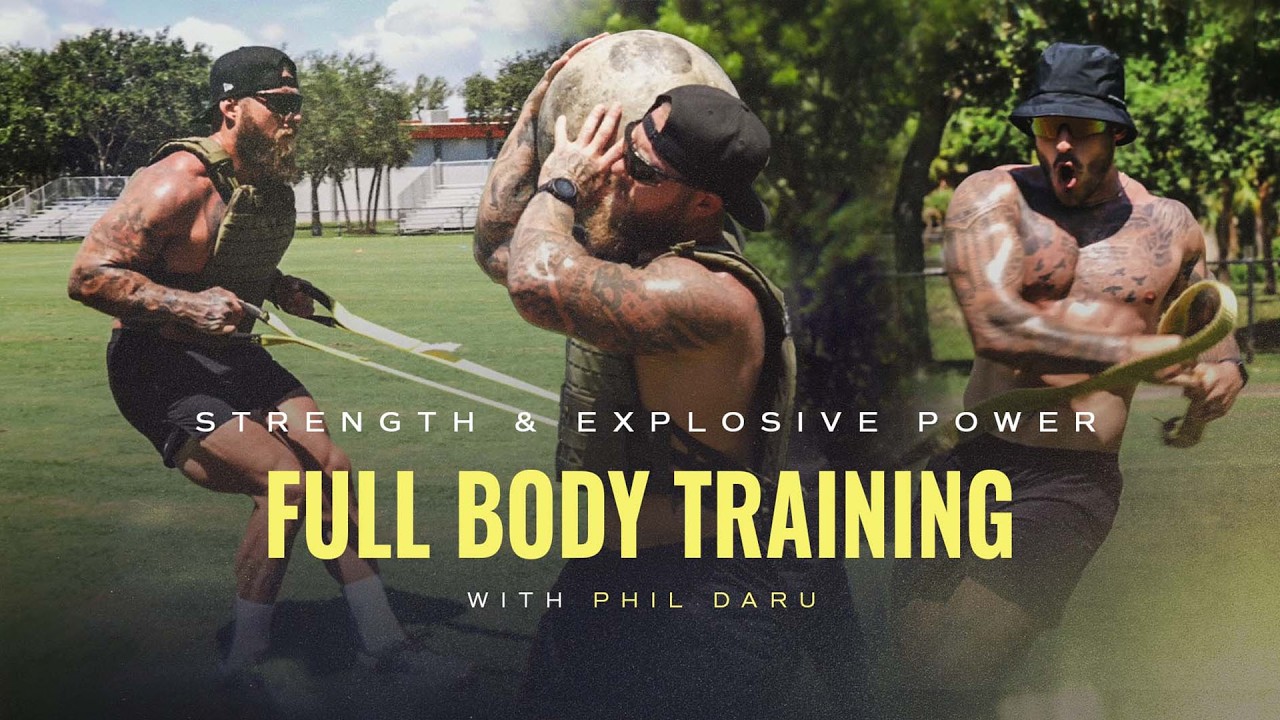 Full Body: Explosive Power & Strength Workout! - YouTube