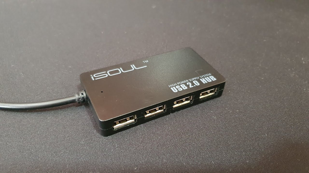 Isoul 4 USB Hub review - YouTube