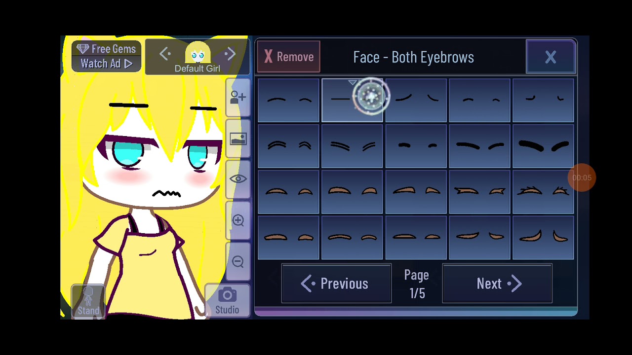 how to move pupils in gacha club - YouTube